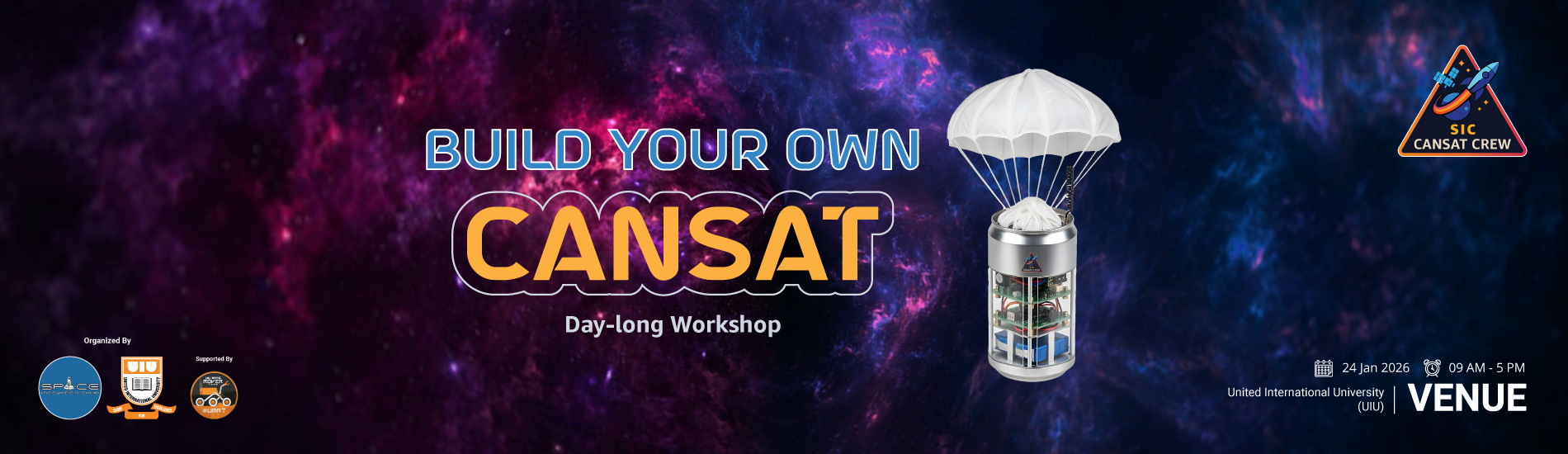 Space Innovation Camp - Can Satellite Crew, Bangladesh